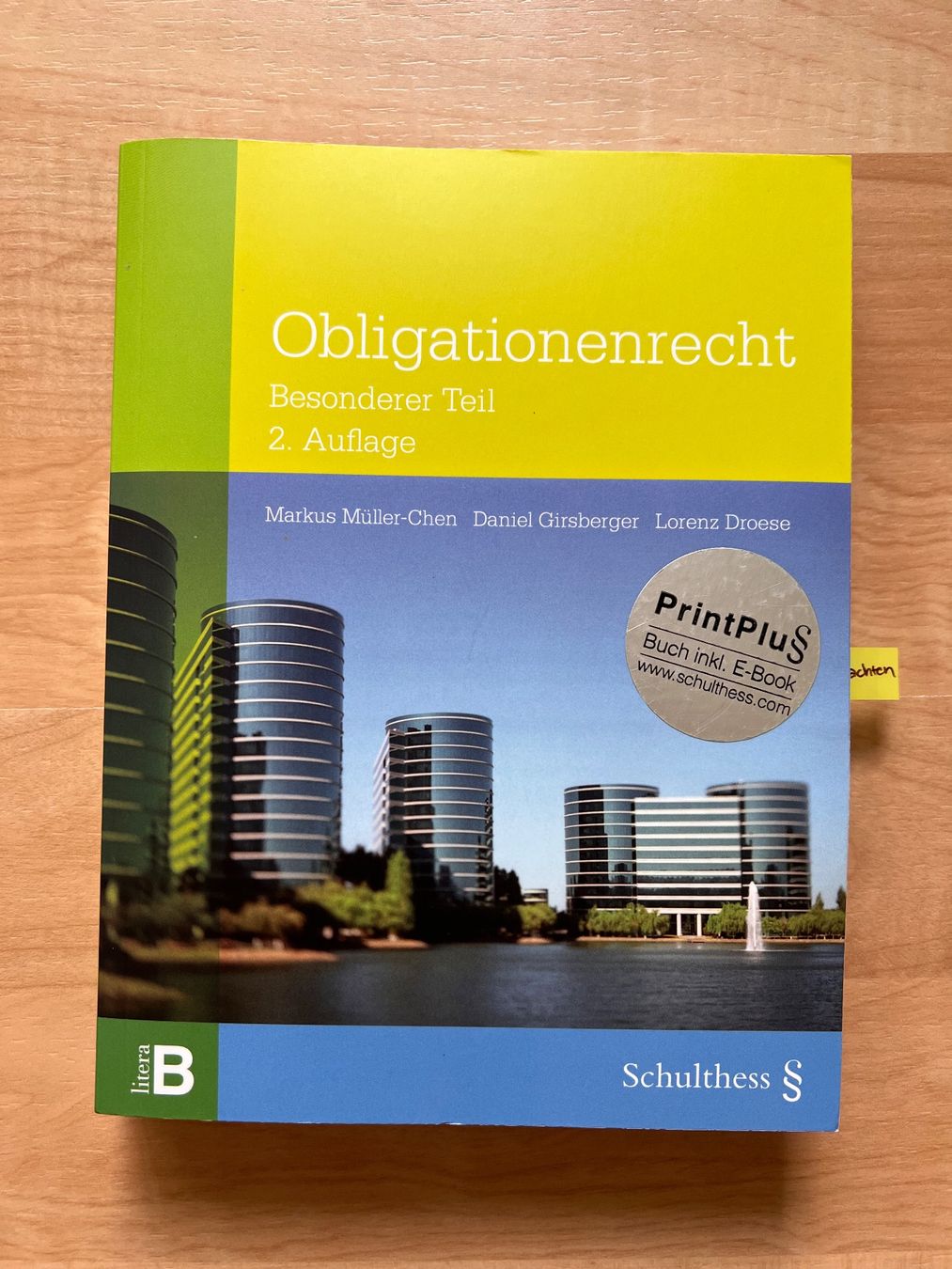 Obligationenrecht Besonderer Teil (PrintPlu§) (Gebraucht) in ...