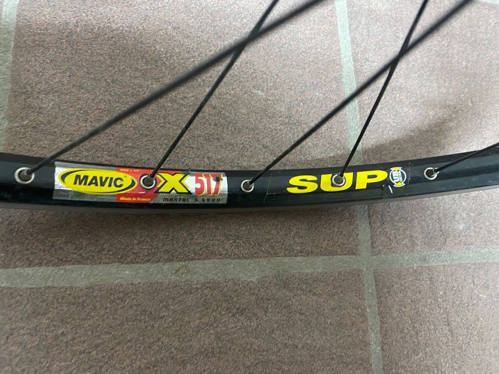 Retro Mtb Laufradsatz XT Mavic SUP X 517 (Gebraucht) in Grafstal für CHF 149 – nur Abholung auf ...