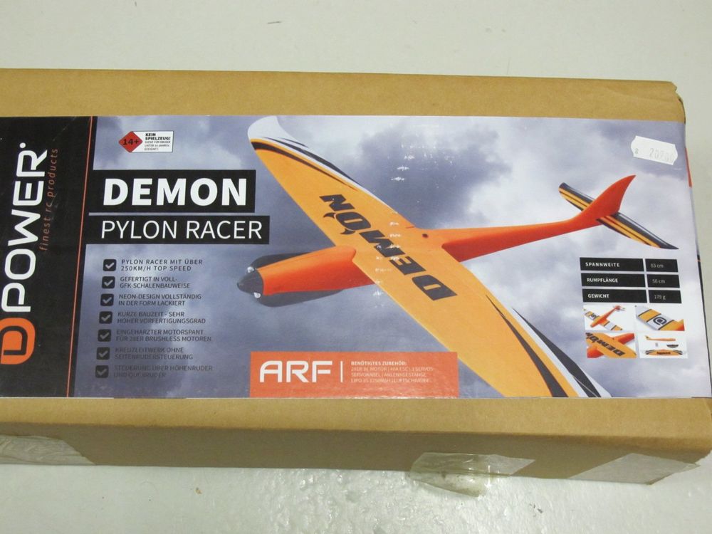 DPower Demon Pylon Racer 83cm wingspan (Neu (gemäss Beschreibung)) in ...