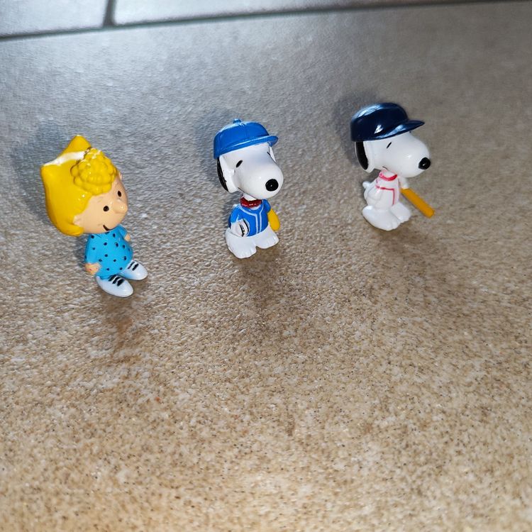 Peanuts-Figuren - Charlie Brown - Snoopy - LOT 3 (Gebraucht) in Lamone ...