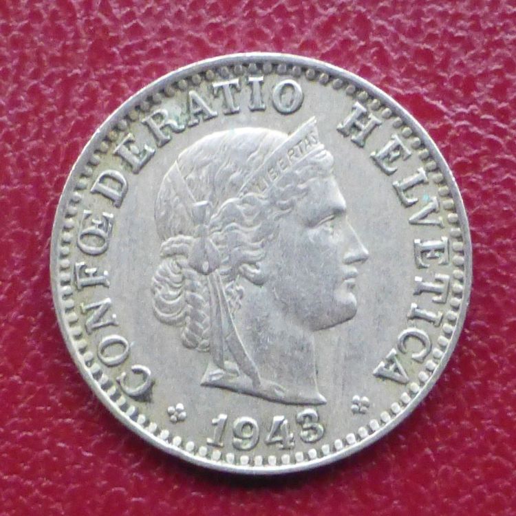 20 Rappen - Jahrgang 1943 (Gebraucht) in Basel für CHF 2.5 – mit Lieferung auf Ricardo kaufen