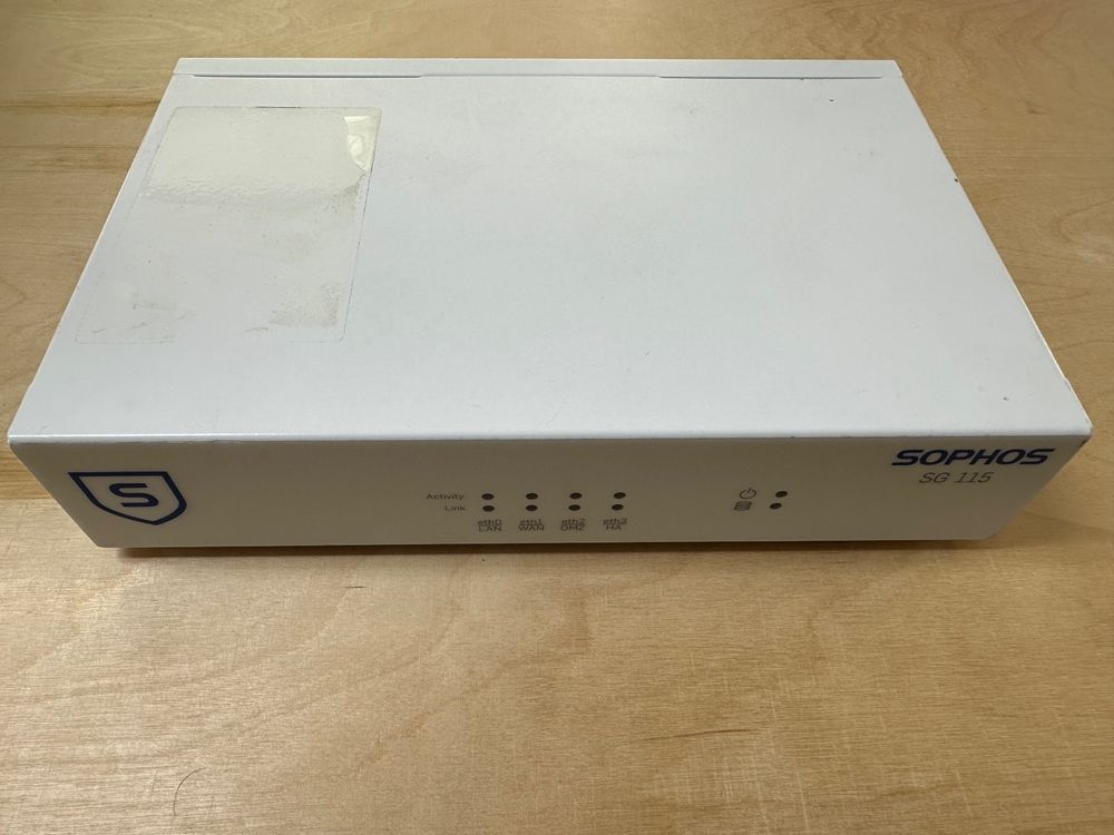 Sophos SG 115 Rev.2 Security Appliance (Gebraucht) in Muri AG für CHF 30 – mit Lieferung auf ...