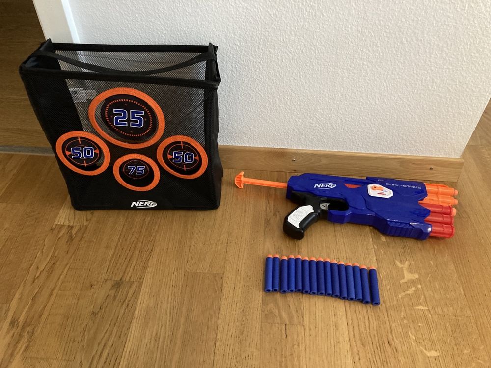 Nerf Elite Dual Stricke+ Zielscheibe | Kaufen auf Ricardo