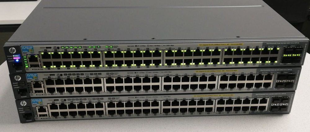 HP 2920-48G PoE-Switch (3 Stück) (Gebraucht) in Frauenfeld für CHF 289 ...