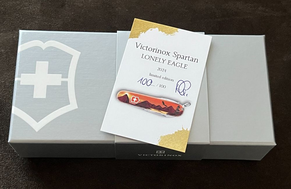 Spartan lonely Eagle limited edition 2024 Victorinox new (Neu (gemäss ...