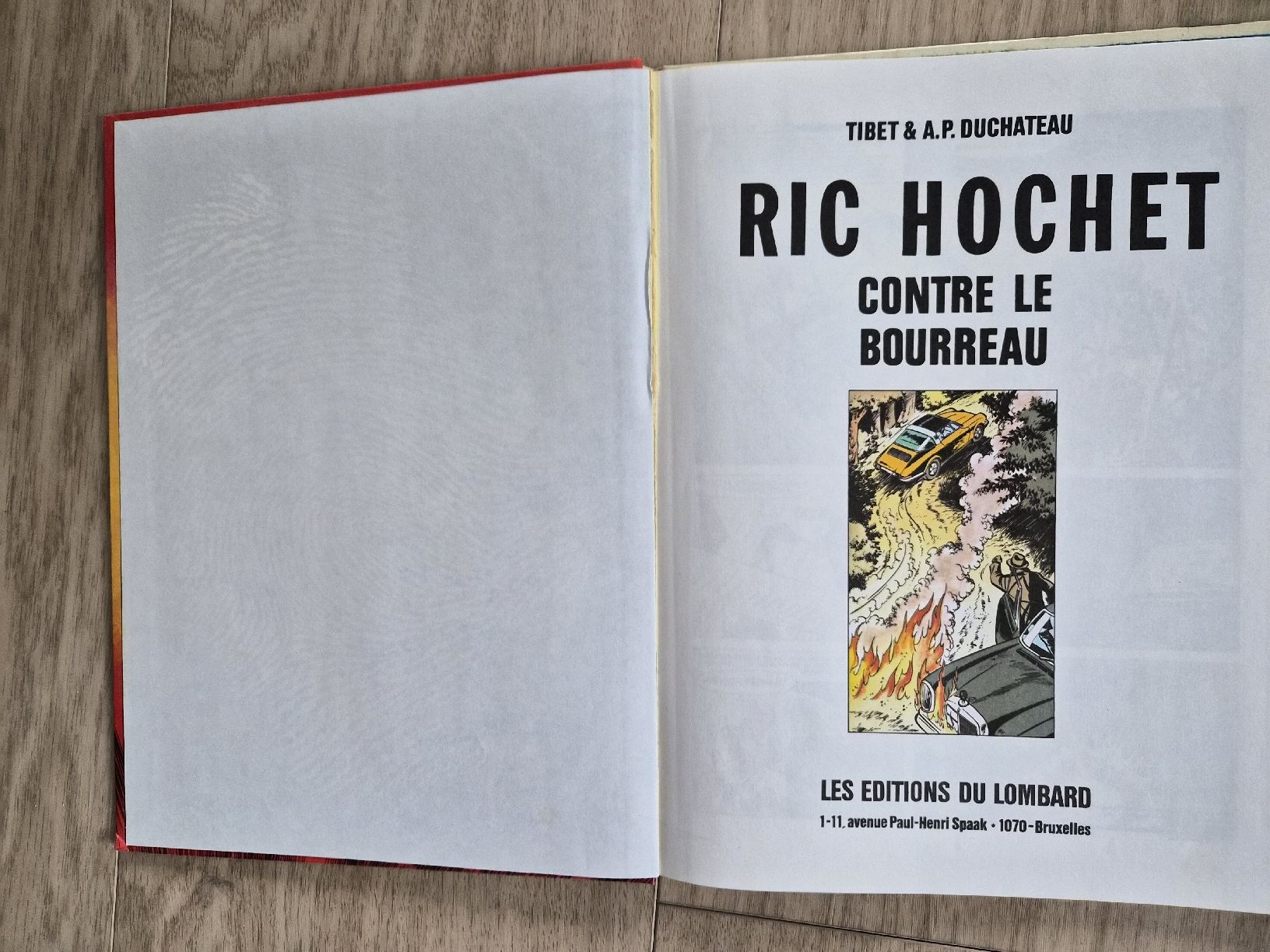 Ric Hochet Contre le Bourreau 1972! (D'occasion) à La Joux FR pour CHF ...