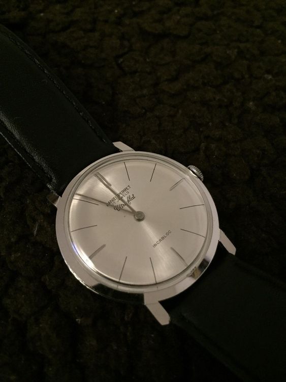 DANIEL PERRET EXTRA FLAT HANDAUFZUG 1960 | Kaufen auf Ricardo