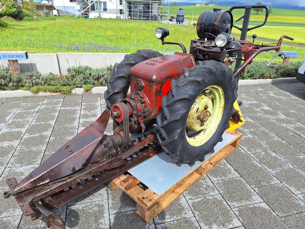 Aebi AM 53 Originalzustand Motormäher Balkenmäher (Gebraucht) in Auw für CHF 260 – nur Abholung ...