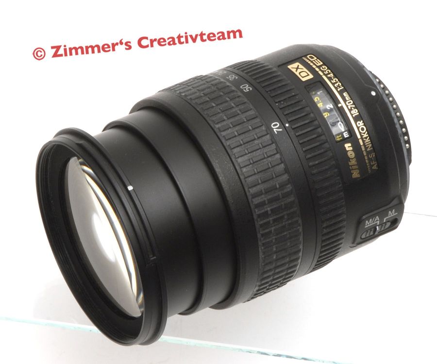 AF-S Nikkor 18-70mm 3.5-4.5G DX ED (Gebraucht) in Bubendorf für CHF 39. ...