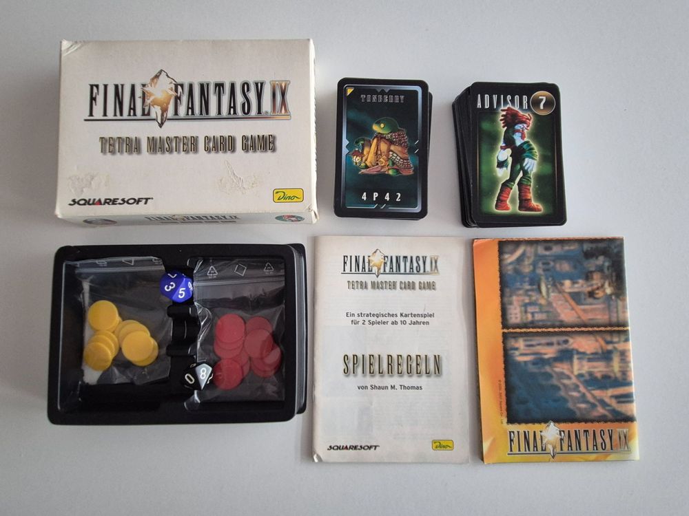 Final Fantasy IX 9 Tetra Master Card Game Rarität (Gebraucht) in Zürich ...