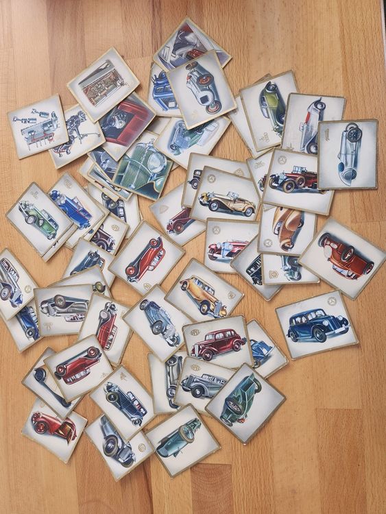 Antike Auto Sammelkarten "Das Auto von Heute" (Gebraucht) in ...