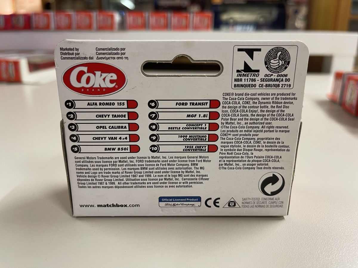 Matchbox Coca-Cola Ford Transit, Neu in OVP, Sammlerstück (Neu und ...