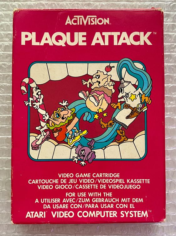 1983 | PLAQUE ATTACK | Atari 2600 | Activision | Kaufen auf Ricardo