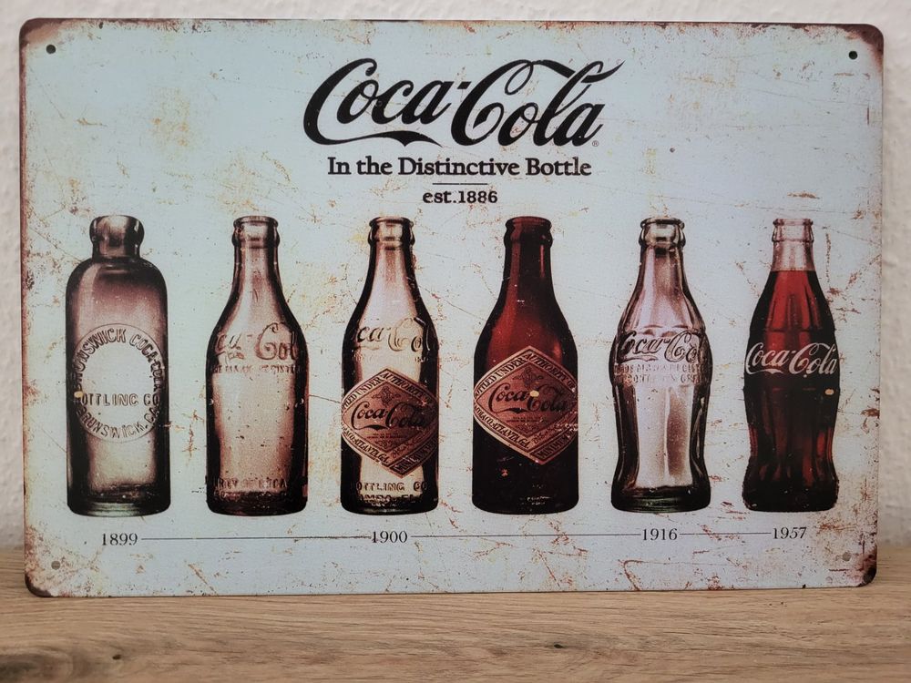 Coca Cola Schild 30x20cm ** Ab 1.- ** (Neu (gemäss Beschreibung)) in ...