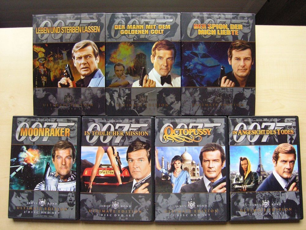 007 JAMES BOND ROGER MOORE EDITION (Gebraucht) in Zuzwil SG für CHF 26.5 – mit Lieferung auf ...