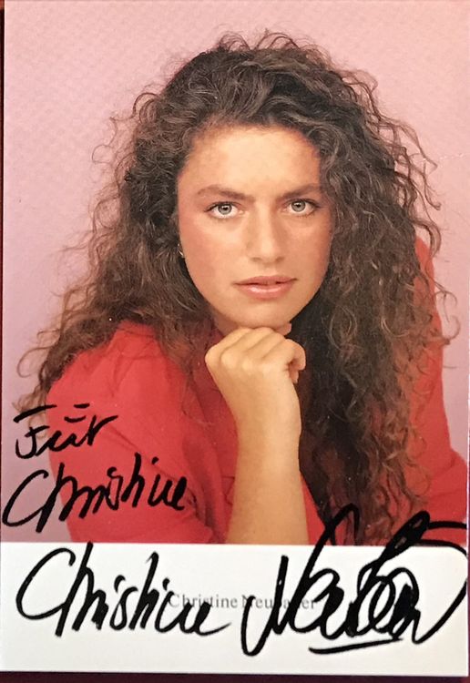 Christine Neubauer Autogramm signiert Foto 10x15cm (Gebraucht) in Bischofszell für CHF 3.9 – mit ...