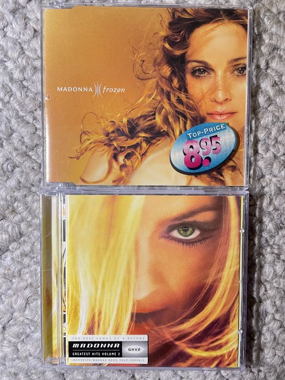 2 x Madonna (Gebraucht) in Wil AG für CHF 3 – mit Lieferung auf Ricardo kaufen