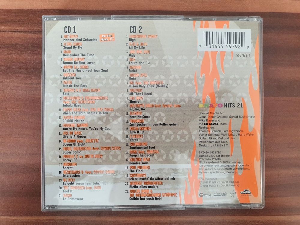 Bravo Hits 21 CD (Gebraucht) in Lachen SZ für CHF 3 – mit Lieferung auf ...