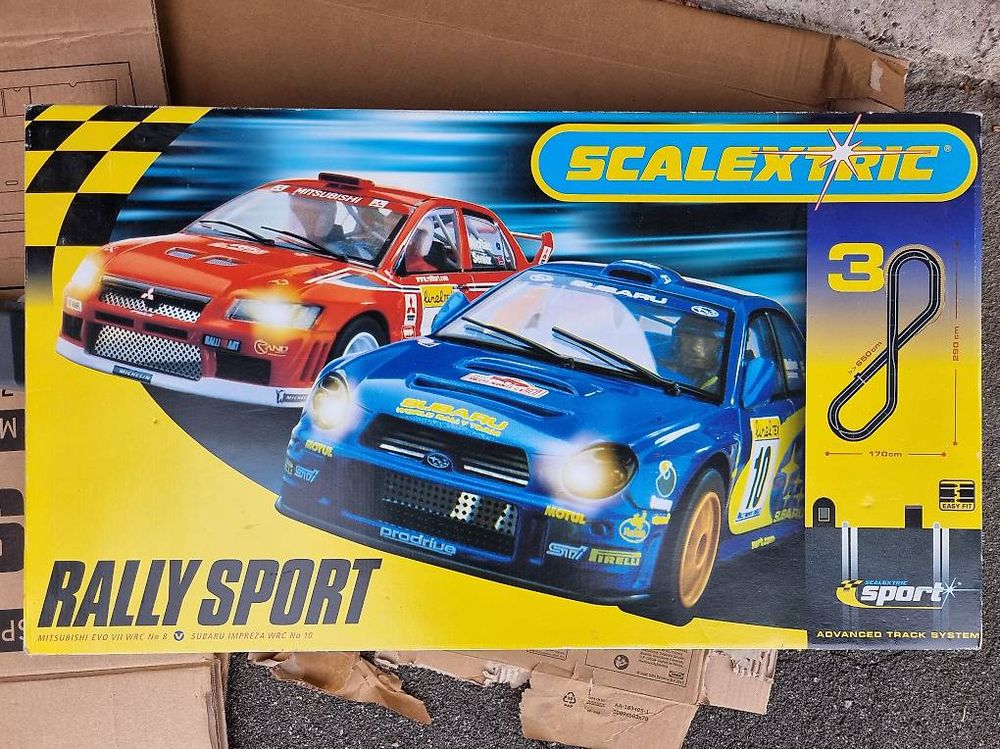 Autorennbahn - Scalextric Rally Sport 3 Set (Gebraucht) in Pratteln für ...