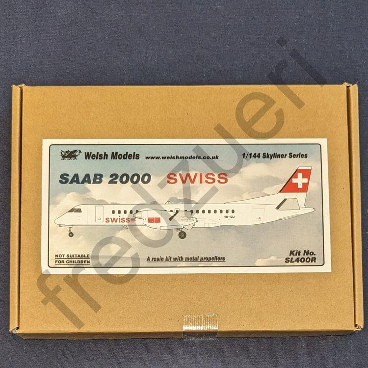 Kit SWISS Saab 2000 Welsh SL400R 1:144 scale | Kaufen auf Ricardo