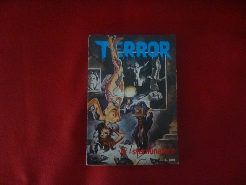 TERROR!! EROTIK-HORROR COMIC (ITALIENISCH) GROSSFORMAT!!! | Kaufen auf ...