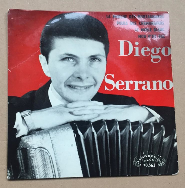 Diego Serrano Accordeon Club 70.561 Pochette uniquement (Gebraucht) in Genève für CHF 3 – mit ...