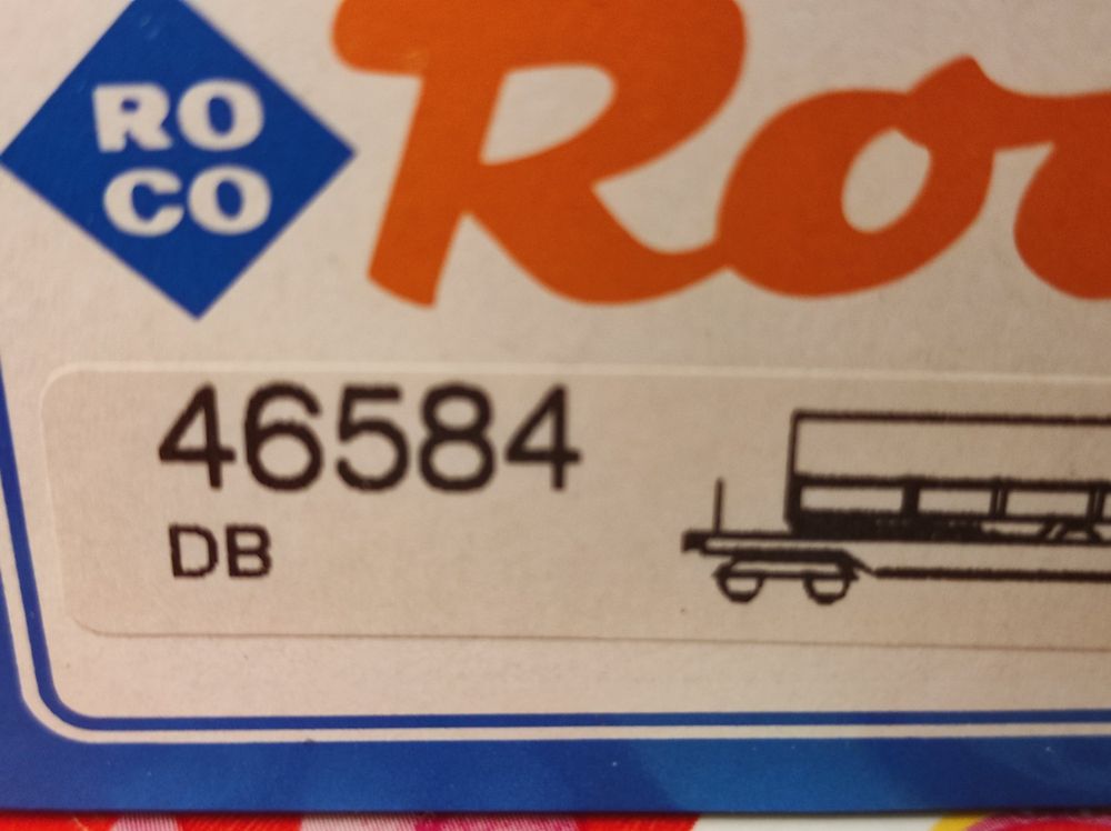 Einheitstaschenwagen der DB Cargo "Bahntrans" von Roco H0,GS (Neu und ...