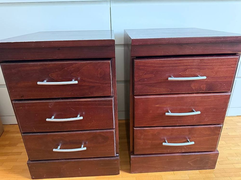 Tables de chevet (D'occasion) à Vex pour CHF 80 – retrait uniquement ...