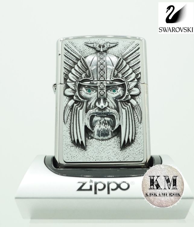 ZIPPO® VIKING -HEAVY PLATE -3D- SWAROVSKI -2019 - UNGEZÜNDET | Kaufen auf Ricardo