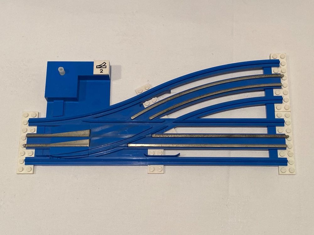 Lego 755 D blaue Gleis WEICHEN 12 V (D'occasion) à Kloten pour CHF 5 ...