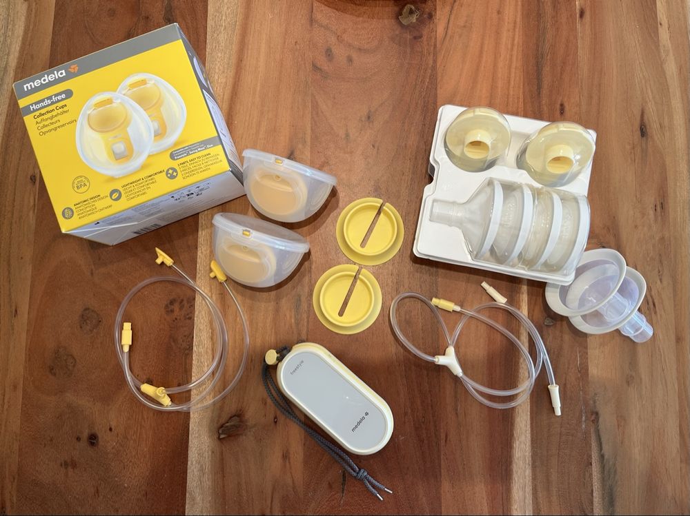 Medela Hands-free breast pumps (2 types all included) (Neu (gemäss ...
