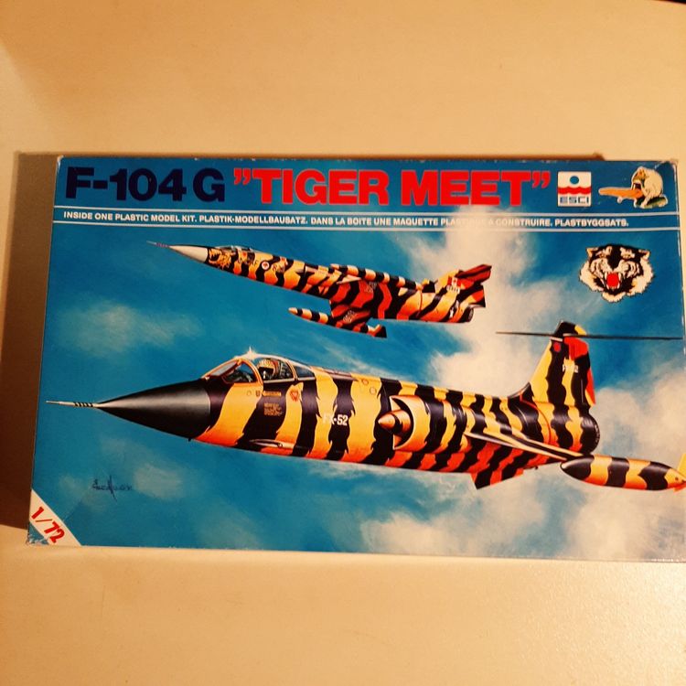 1931 Lockheed F-104 G Starfighter Tiger Meet Esci 9013 | Kaufen auf Ricardo