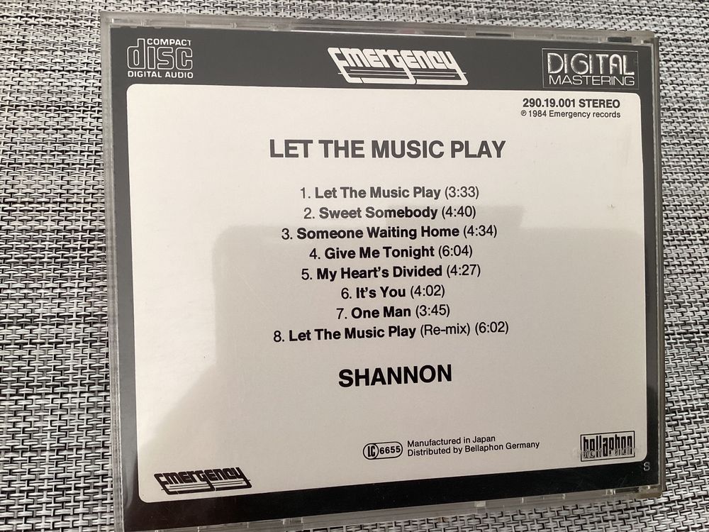 Shannon – Let The Music Play (Gebraucht) in für CHF 3 – mit Lieferung ...