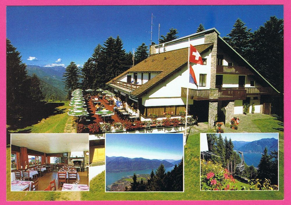Locarno Cardada Albergo Ristorante Cardada 4-Bild Karte | Kaufen auf ...