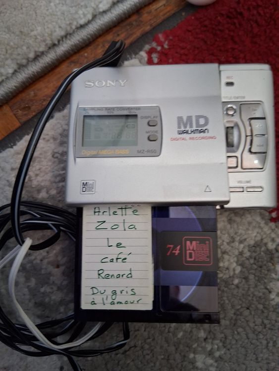 Walkman Sony MD MZ-R50, parfait pour les nostalgiques! (D'occasion) à ...