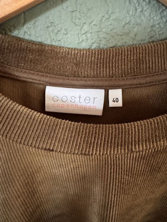 COSTER COPENHAGEN / top velours côtelé olive (Neuf (Voir description ...