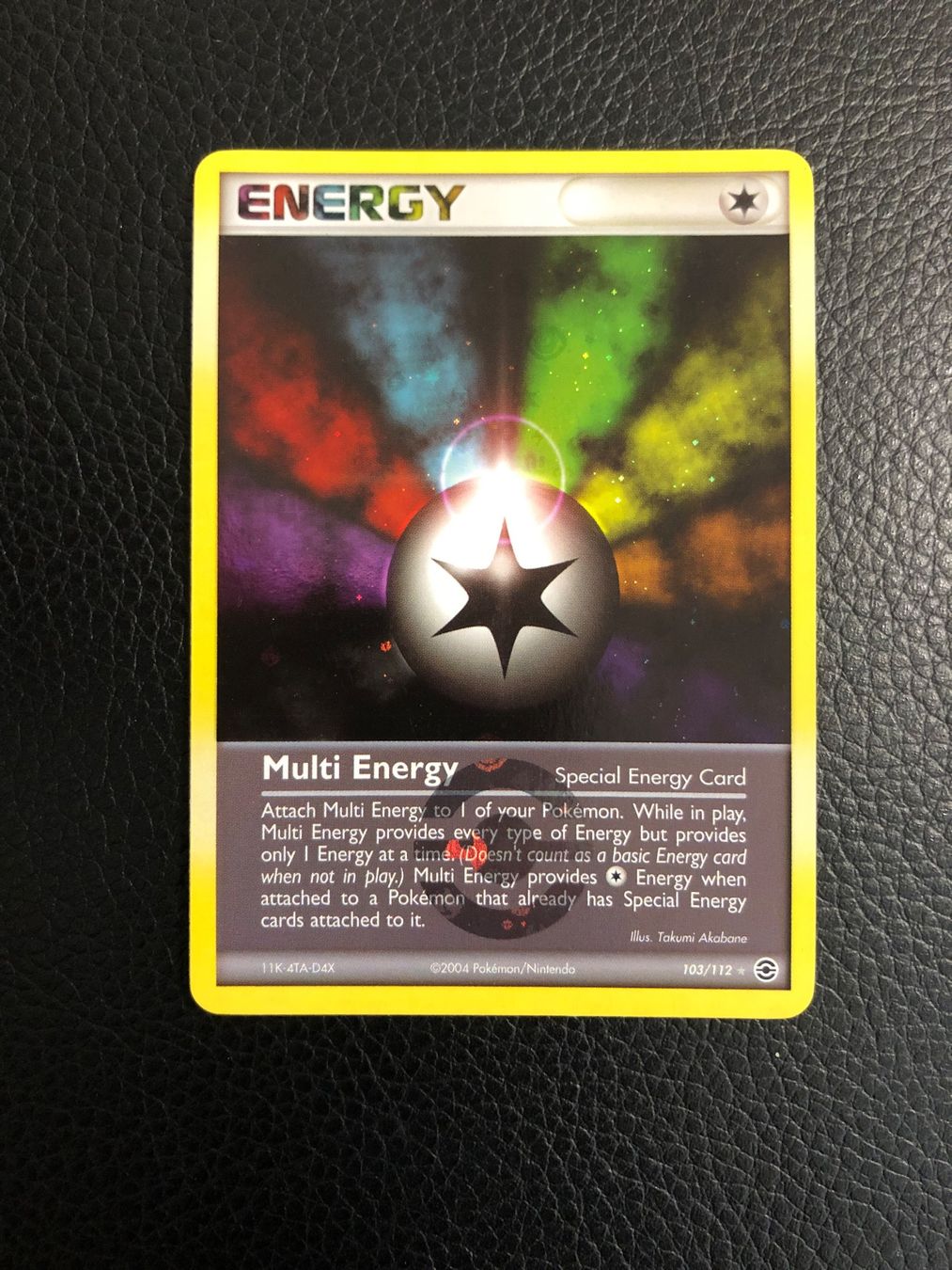 2004 Ex Fire Red & Leaf Green Multi Energy Holo 103/112 NM (Gebraucht ...