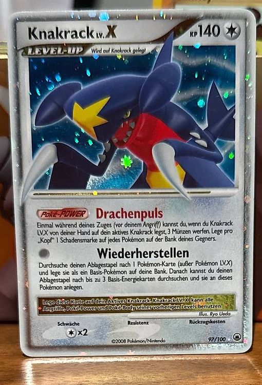 Pokemon-karte, Knakrack Lv. X (Gebraucht) in Herisau für CHF 30 – nur ...