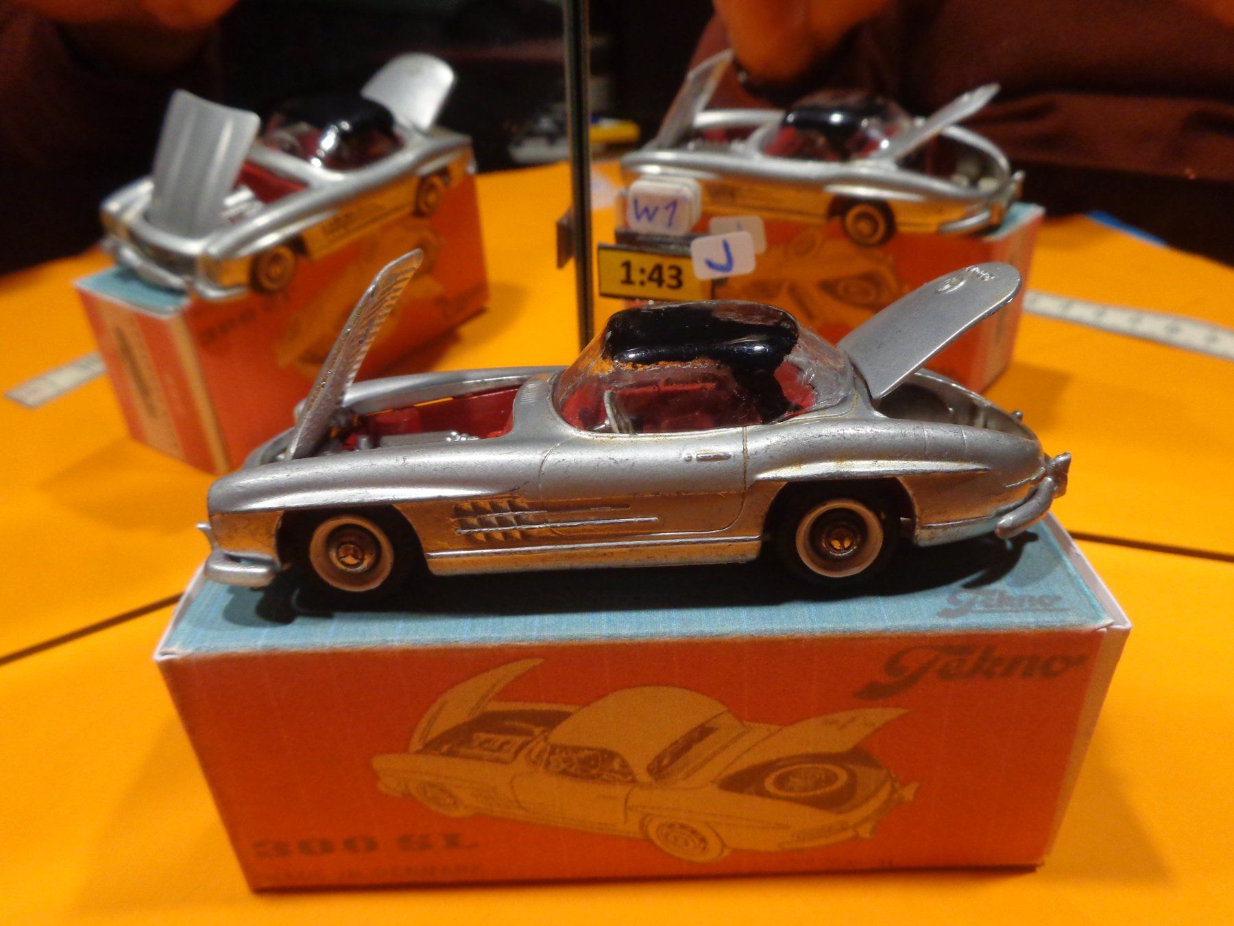 Mercedes-Benz 300 SL 1:43 J (Repro-Box) Tekno No.925 DK W1 (Gebraucht) in Oftringen für CHF 65 ...