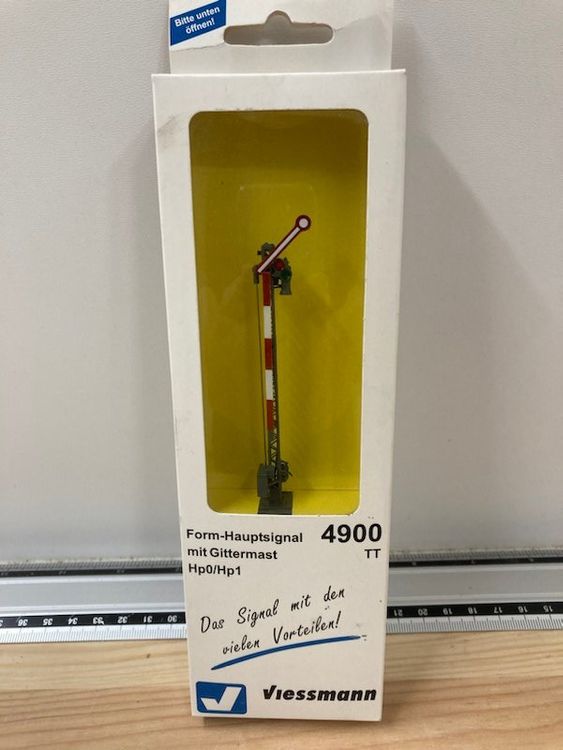 Viessmann TT 4900 Form-Hauptsignal mit Gittermast Hp0/Hp1 | Kaufen auf ...