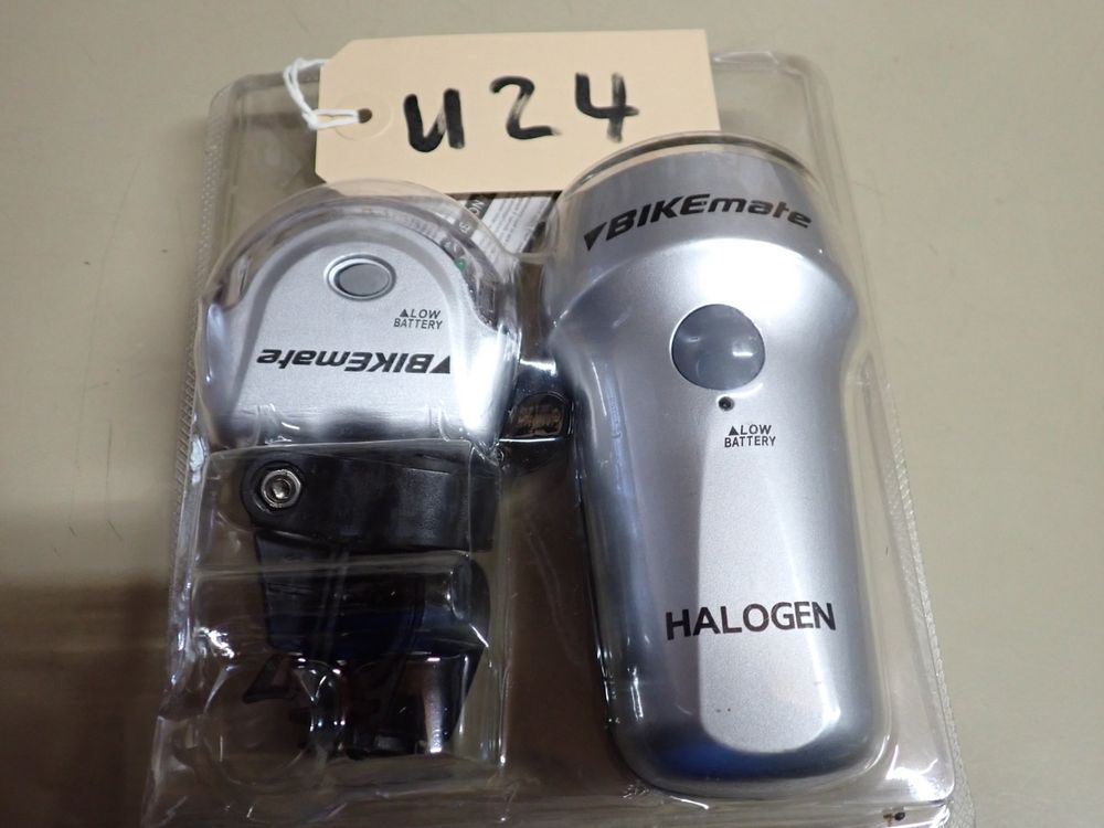 Halogen Velo Fahrradlampen Set Neu OVP BikeMate ( U24 ) (Neu und ...