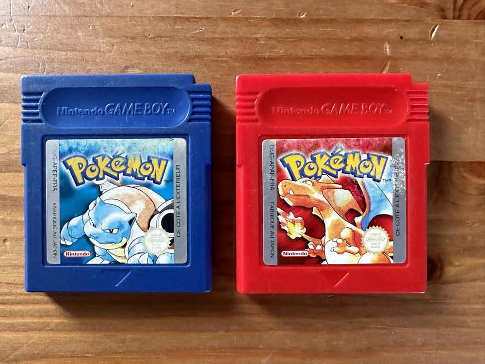 Pokémon rouge et Pokémon bleu Nintendo Game boy | Kaufen auf Ricardo