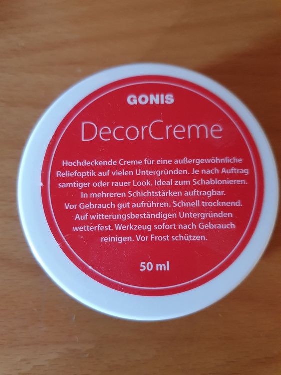 Gonis Decorcreme | Kaufen auf Ricardo