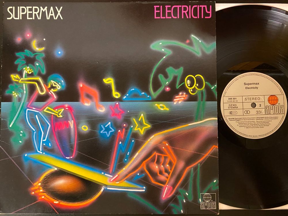 Supermax – Electricity [LP DE 1983] (Gebraucht) in Tamins für CHF 60 ...