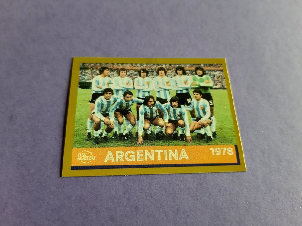 WM 2022 in Qatar FWC Nr. 24 Weltmeister 1978 ARGENTINA (Neu (gemäss ...