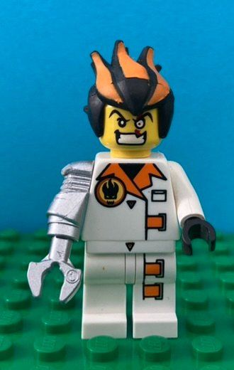 LEGO® Agents Minifigur agt013a Dr. Inferno (Gebraucht) in Rechthalten ...
