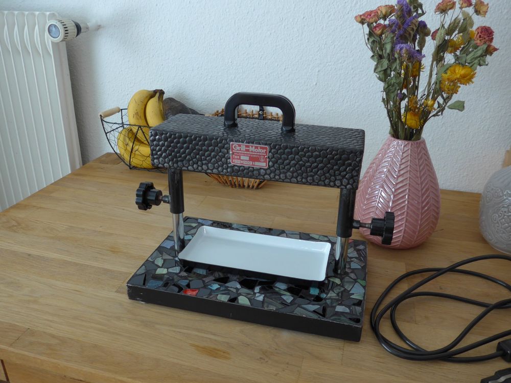 Swiss Made Raclette-Gerät David Grill-Motor -VINTAGE (Gebraucht) in ...