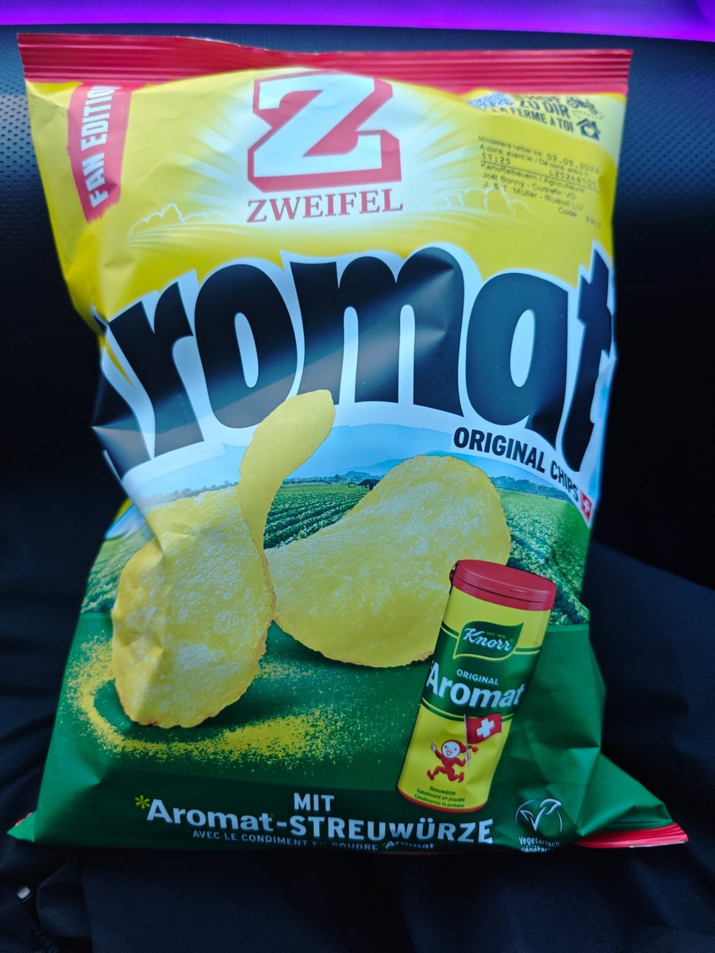 Zweifel Aromat Chips – limitierte Edition für Feinschmecker! (Neu und ...