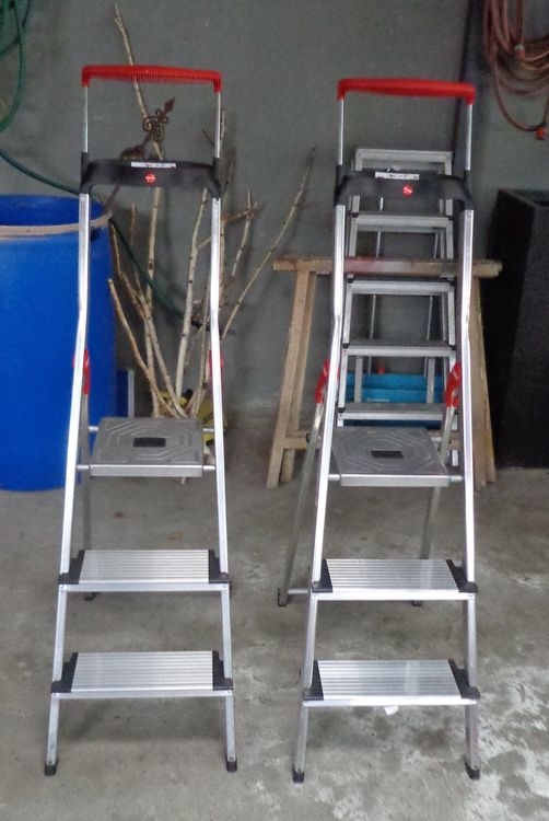 2 Aluleitern / Bockleitern HAILO (Gebraucht) in Wolfenschiessen für CHF ...