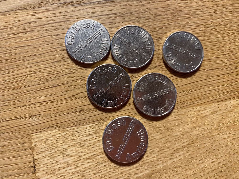 9 Hilber Car Wash Amriswil Jetons (Gebraucht) in Vilters für CHF 4 – mit Lieferung auf Ricardo ...